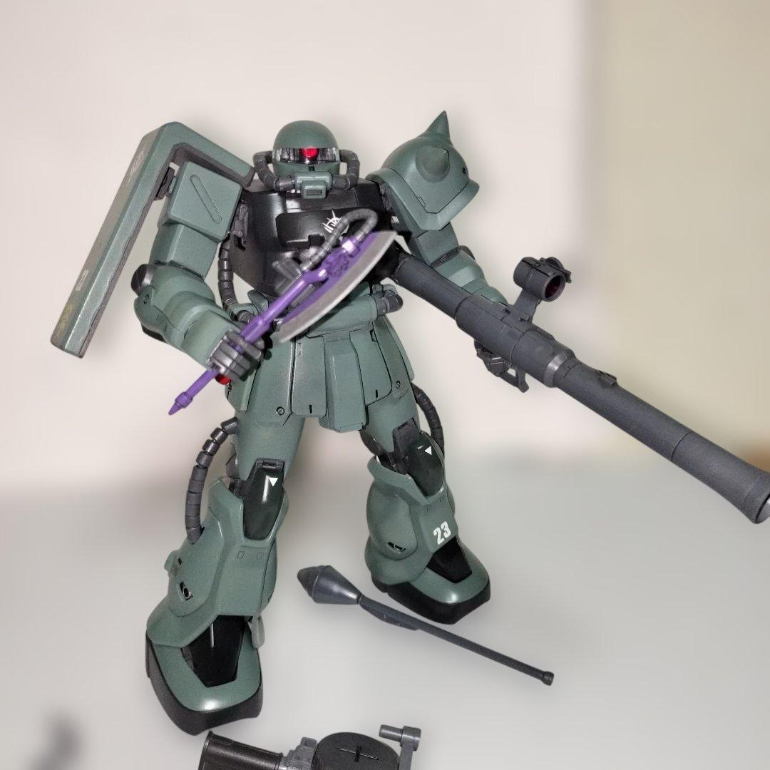 MG 1/100 ザクII F2型 塗装完成品 ガンプラ ガンダム 0083
