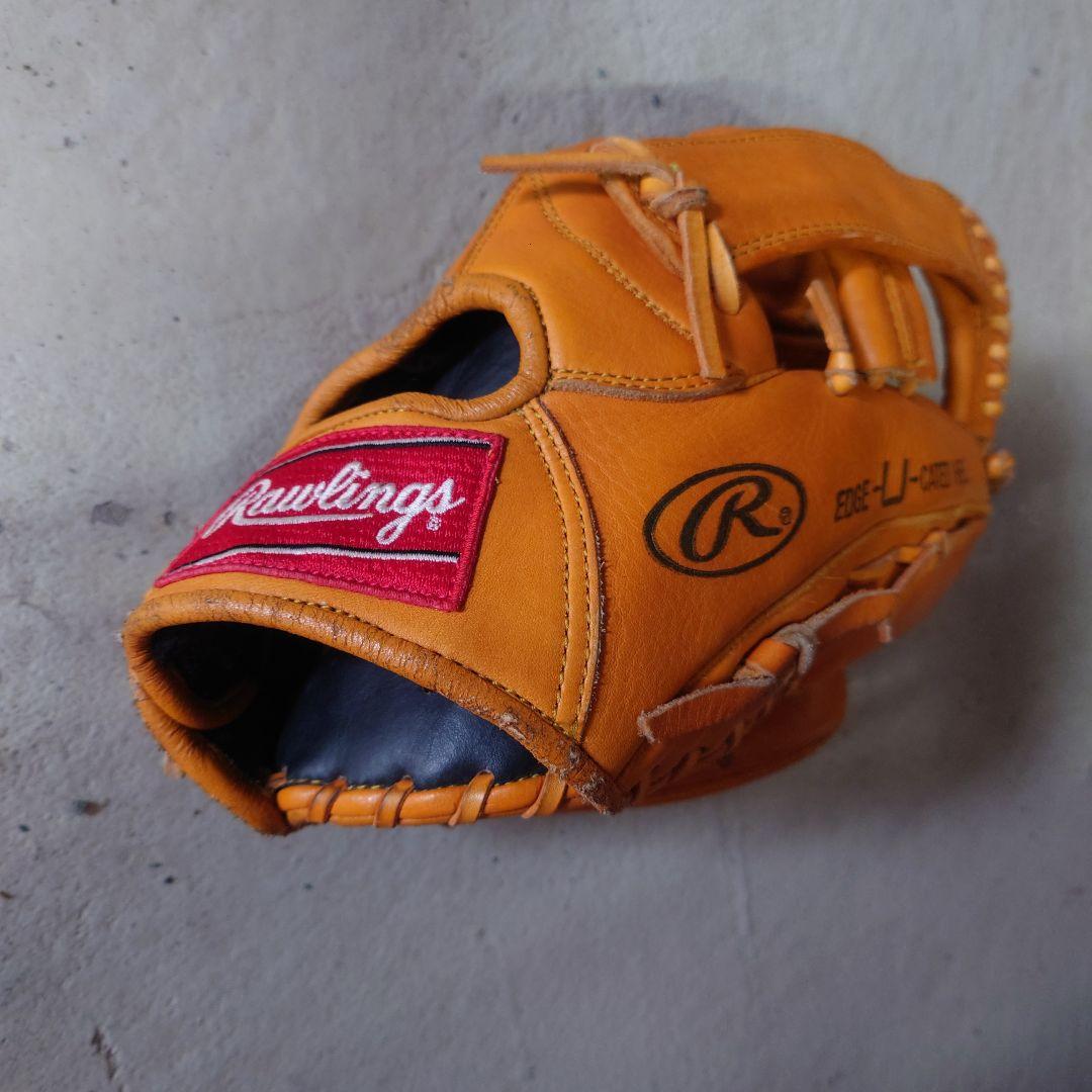 Rawlings EGE-U-4 軟式グローブ オレンジ