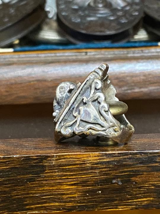 コレクション #34 vintage 40s' skull Mexican ring