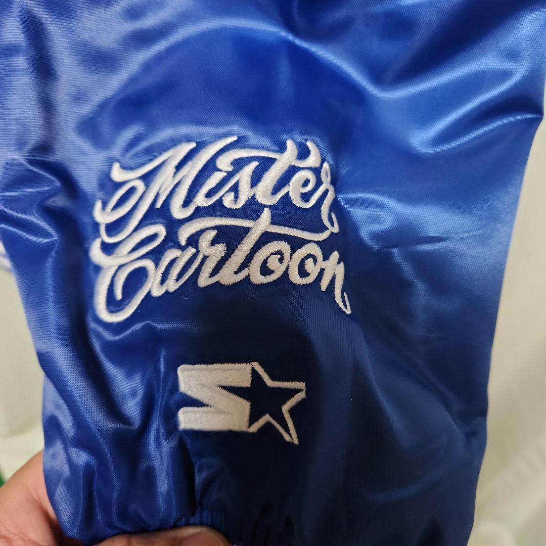 残り1点 新品Dodgers Mister.cartoon スタジャン Sサイズ