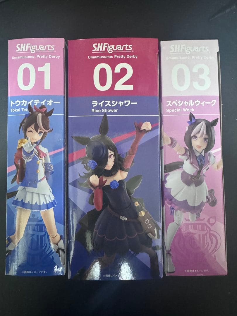 【新品未開封品】 ウマ娘 S.H.Figuarts 3体セット