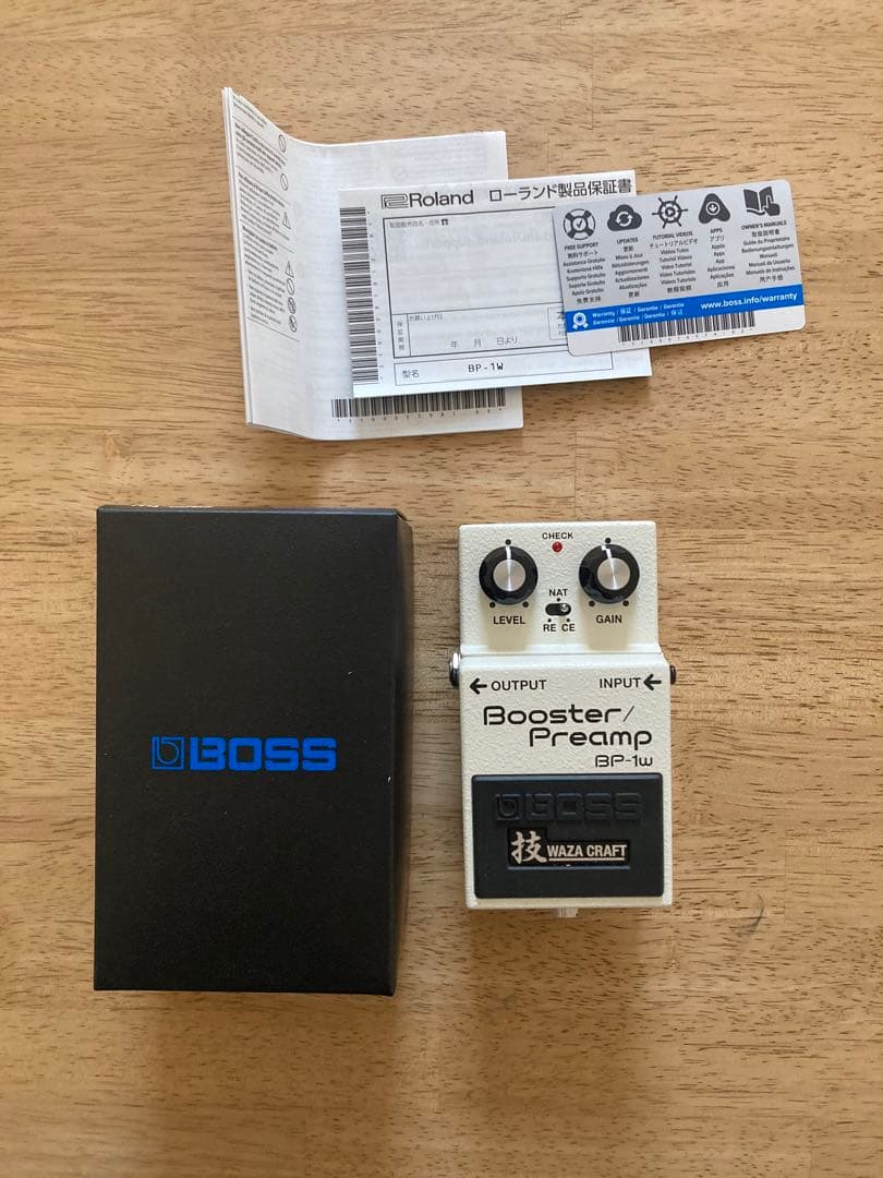 美品　BOSS Booster/Preamp BP-1W