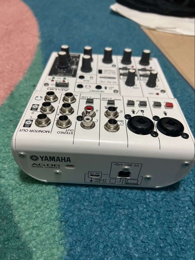 Yamaha AG06 USBオーディオインターフェース