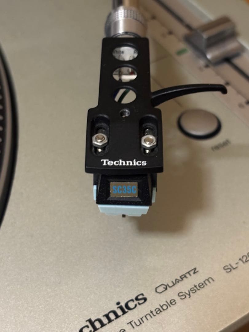 Technics sl1200mk3d + Shure SC35C（針付き）