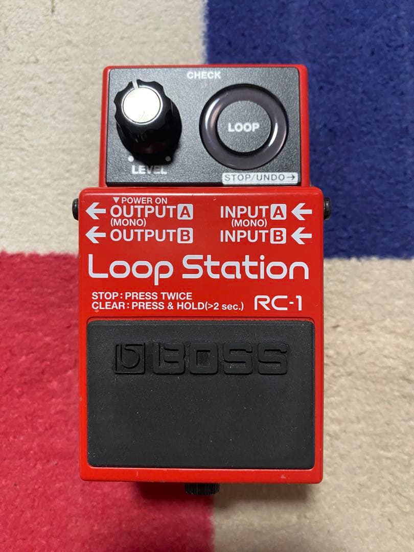 Boss RC-1 ＋ FS-5U ＋ Patch