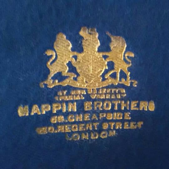 木製箱　MAPPIN BROTHERS　LONDON