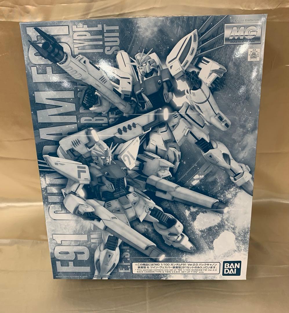 1/100 ガンダムF91 Ver.2.0 バックキャノン＆ツイン・ヴェスパー