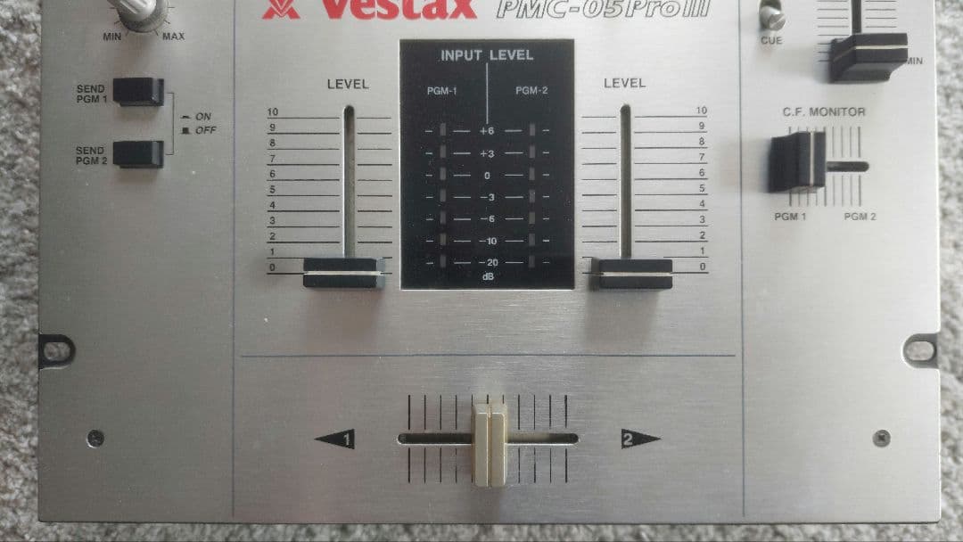 【ジャンク】Vestax PMC-05 Pro III DJミキサー