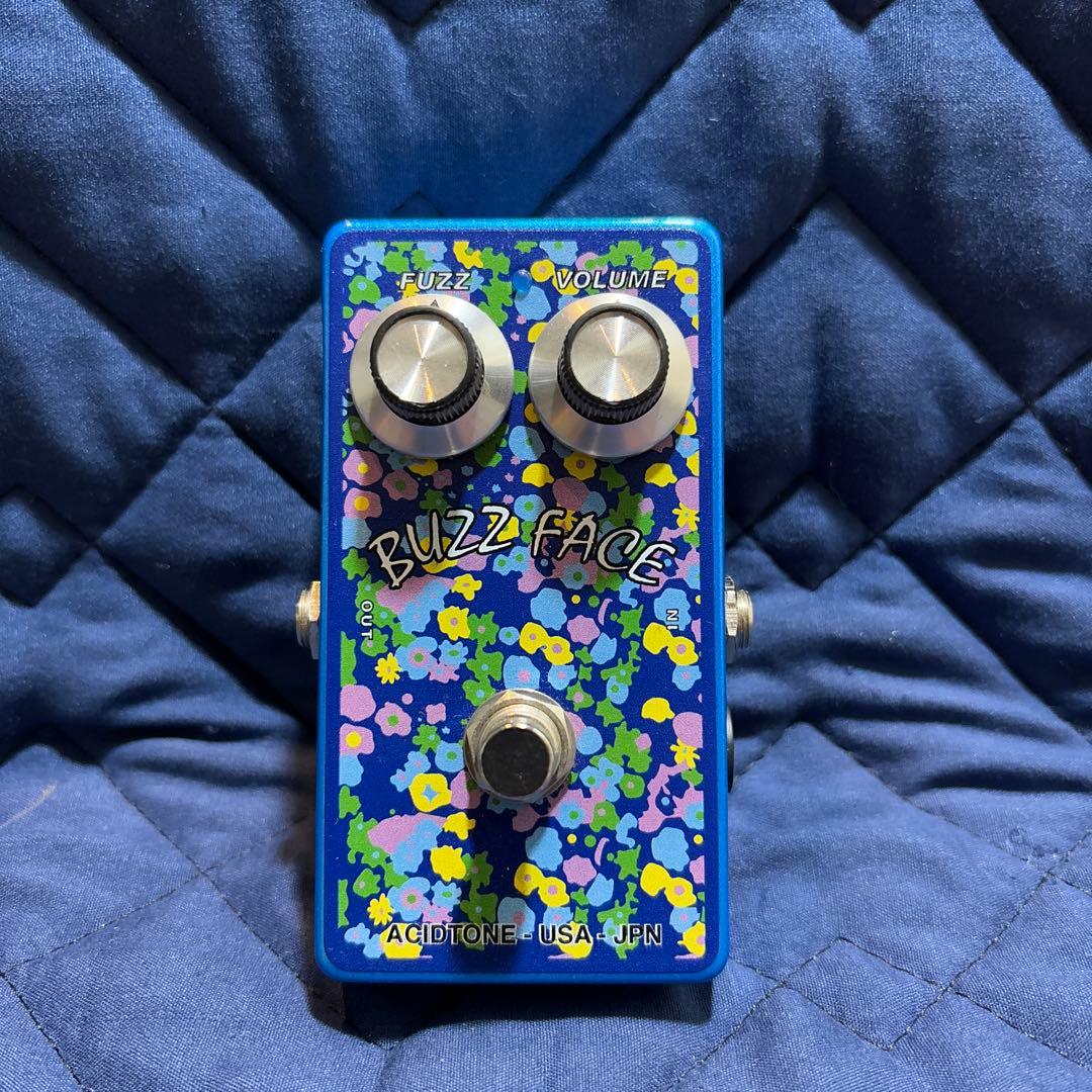 acidtone buzz face blue flower ゲルマニウムファズ