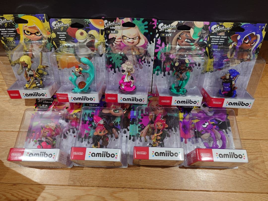 Splatoon amiibo スプラ アミーボ セット 新品