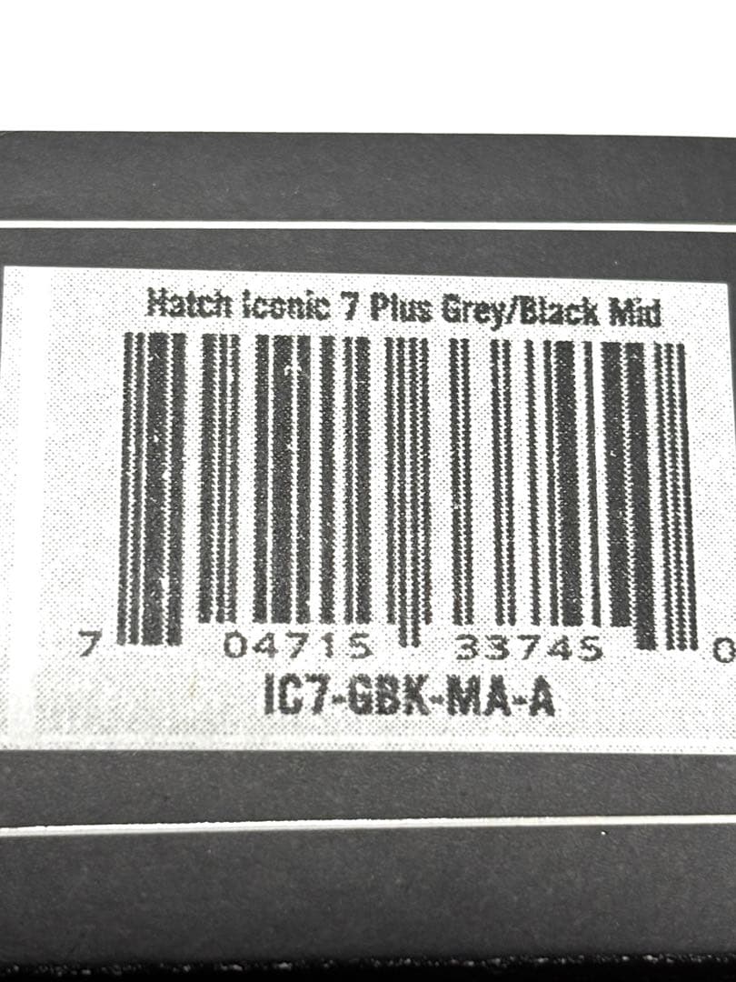 リール HATCH ICONIC 7 Plus Gray/Black Mid