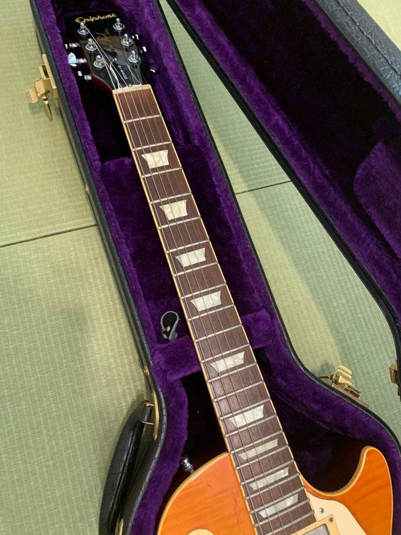 ギター Epiphone Elite Lespaul Standard Flametop