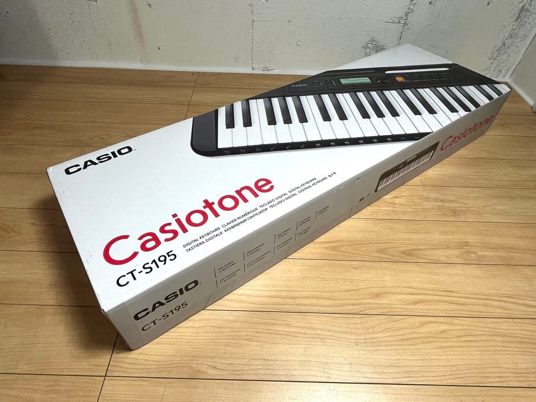 カシオ キーボード Casiotone CT-S195 / 61鍵盤 / 美品