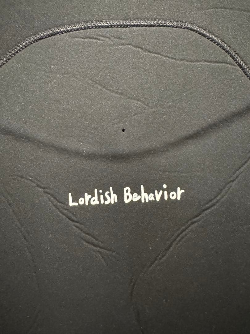 【美品】Lordish Behavior ブラック フルスーツ