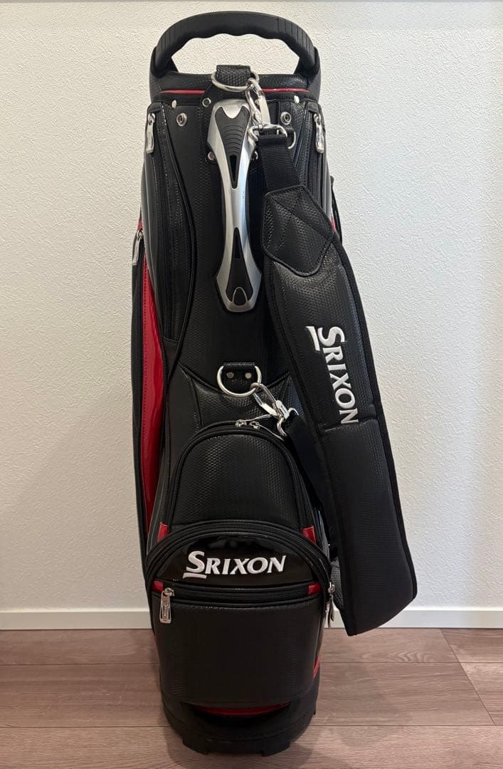 Srixon スリクソン キャディバッグ ブラック/レッド