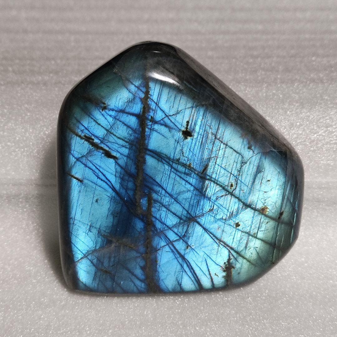 パワーストーン　天然石　原石　ラブラドライト　267g　No.89