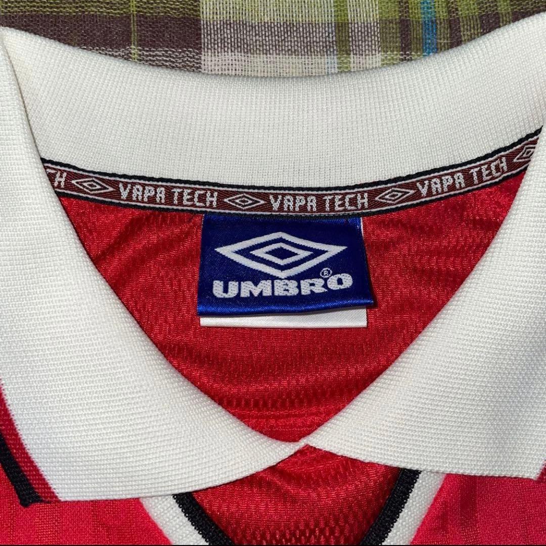 UMBRO マンチェスター・ユナイテッド　ベッカム　ユニホーム　Lサイズ
