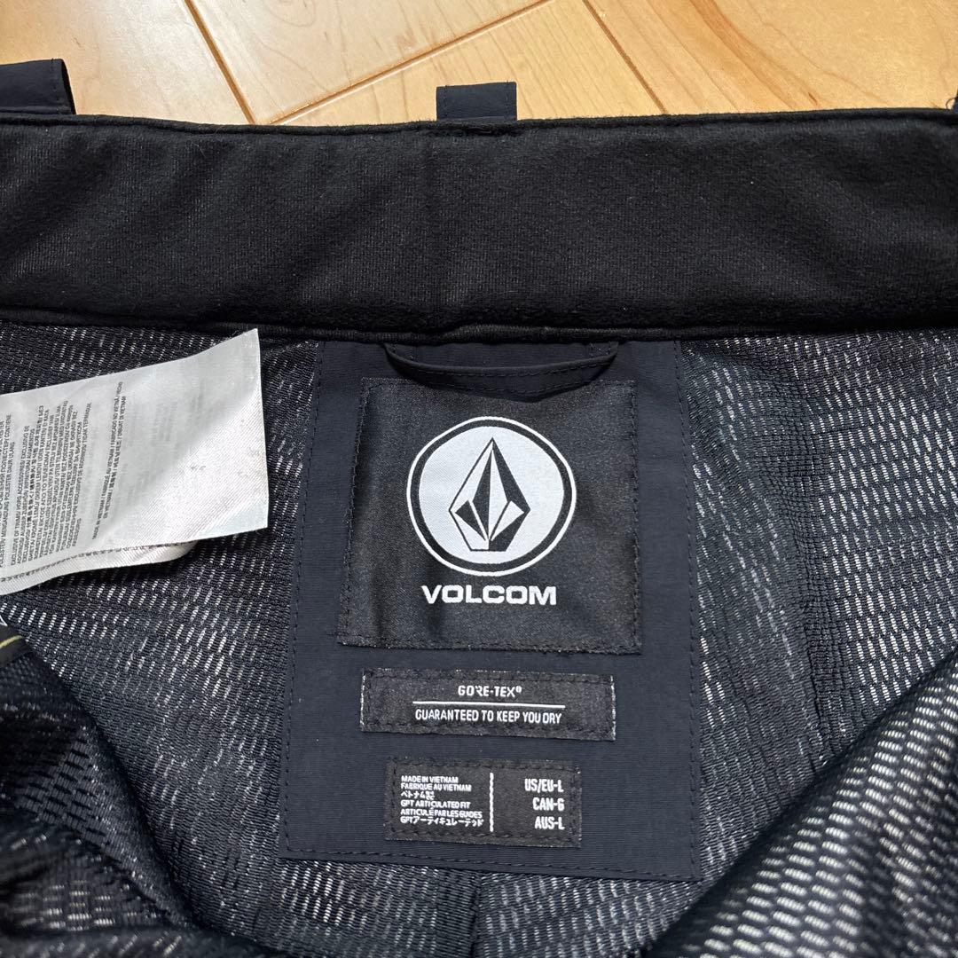 【超美品】 VOLCOM ボルコム　L GORE-TEX　ゴアテックス 黒　XL