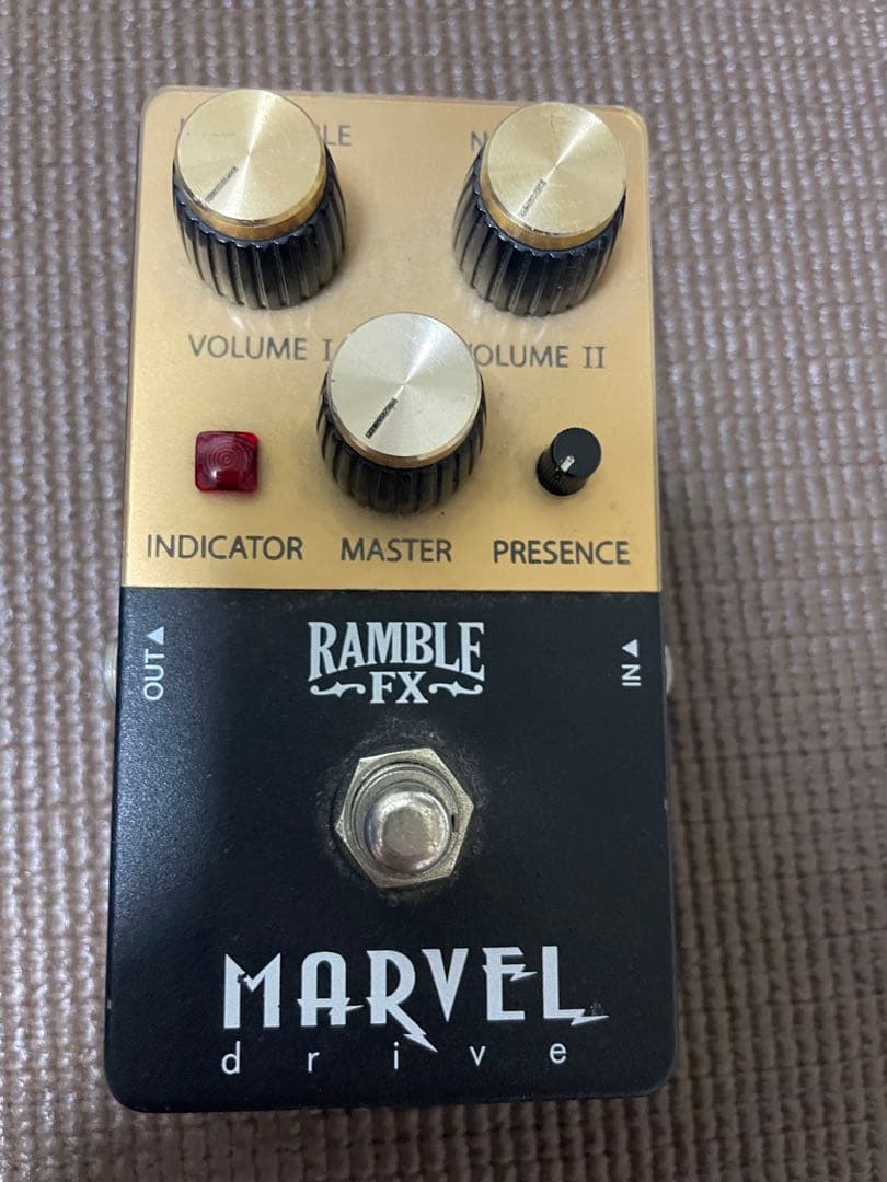 Ramble FX MARVEL drive ギターエフェクター