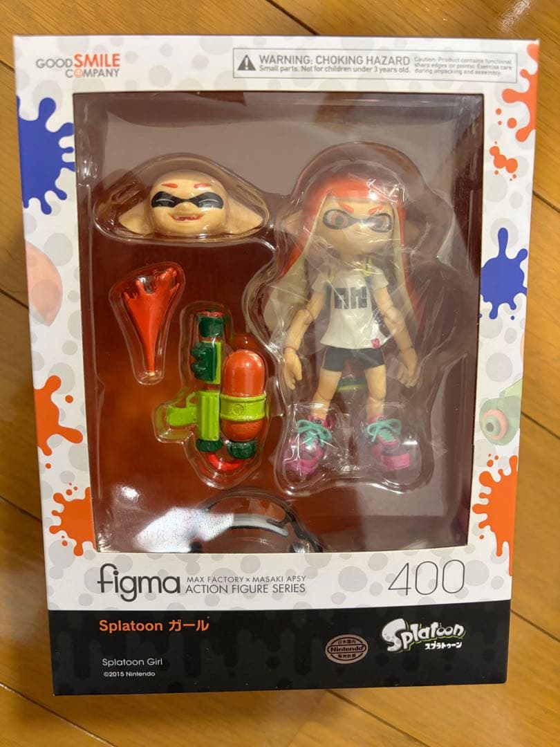 Splatoon figma 400 & amiibo 計3体セット