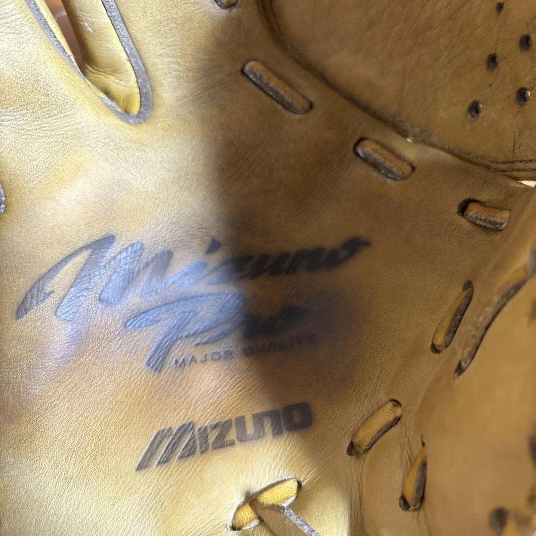 Mizuno プロモデル 硬式グローブ 左　ベージュ