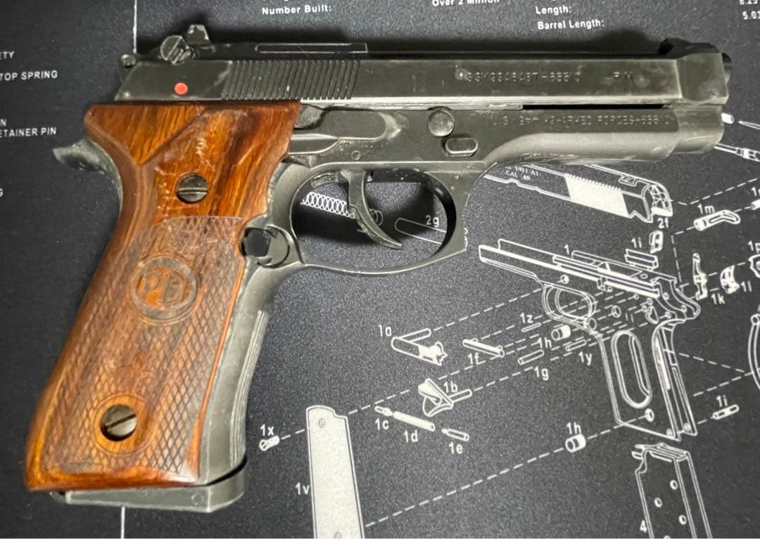東京マルイ KSC WA MGC リアルウッド M92F エアガン