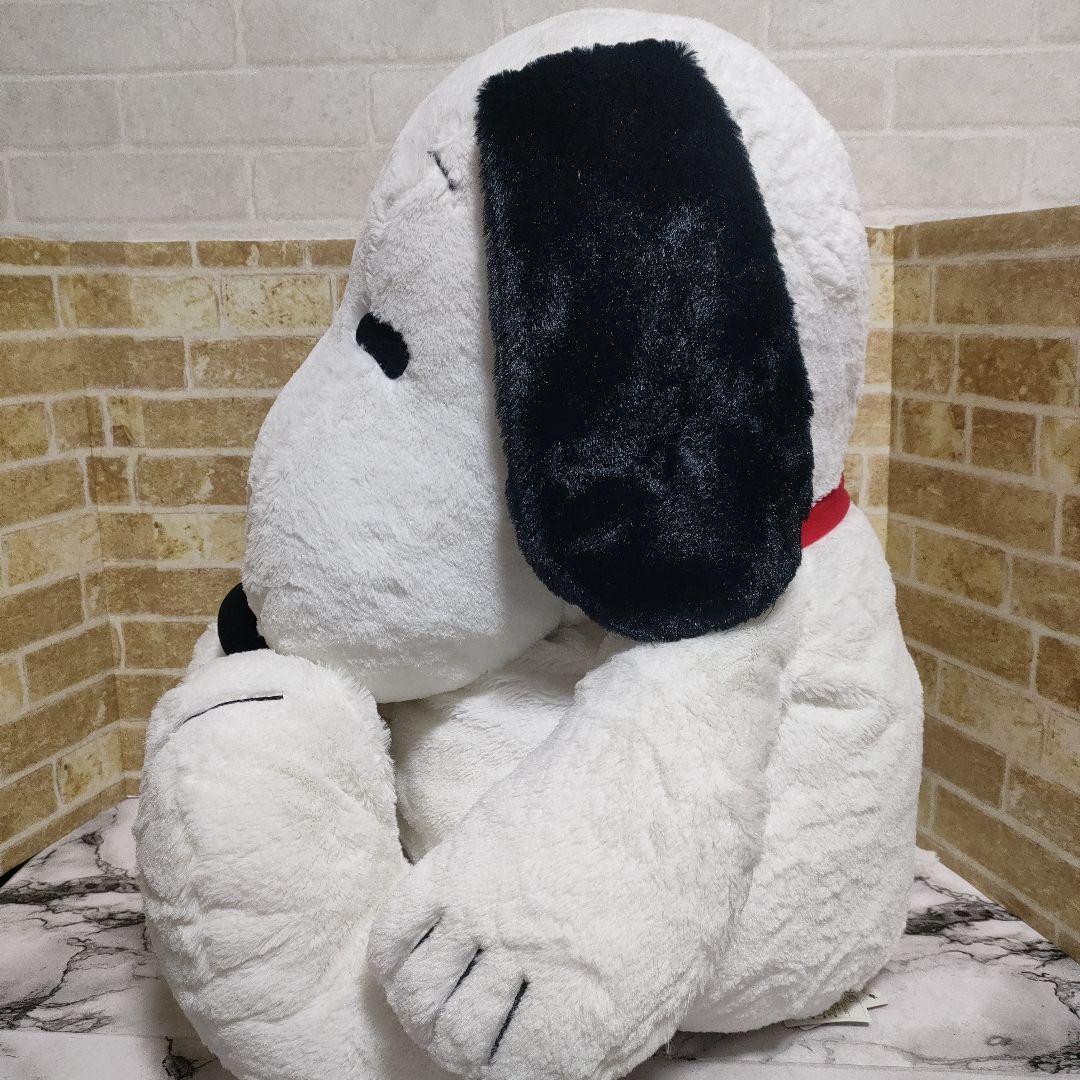 SNOOPY HUGHUG 黒 2Lサイズ スヌーピー ハグハグ 特大