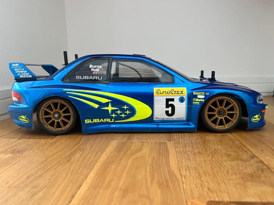 タミヤ tt01 SUBARU インプレッサ WRX STI 1/10