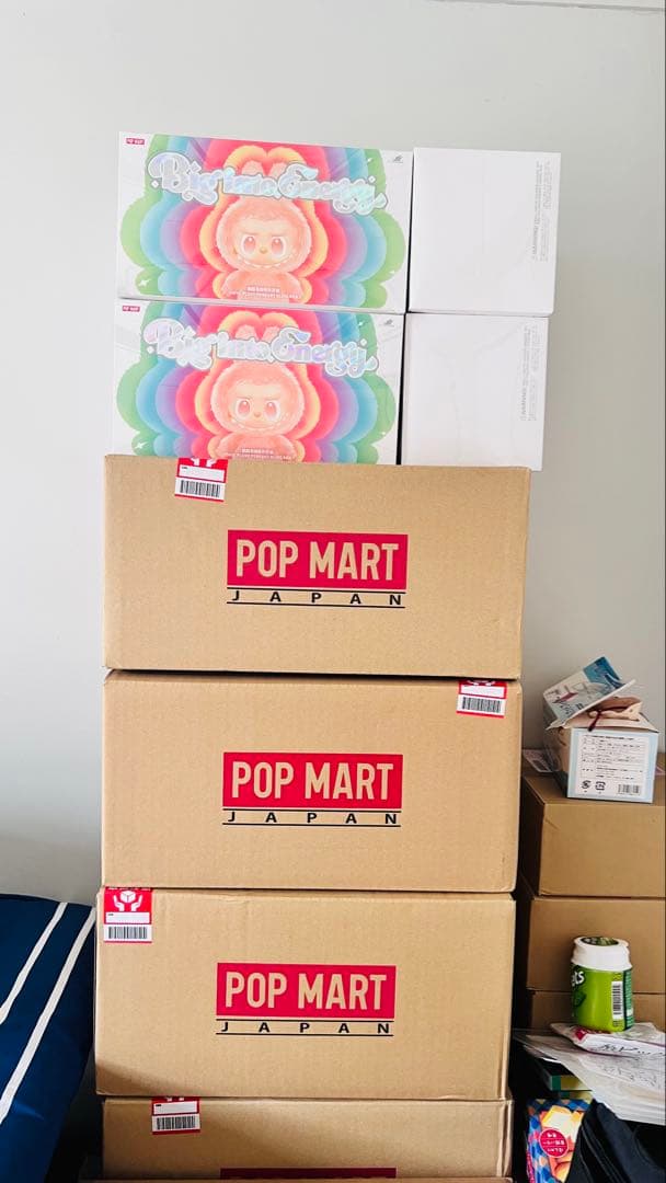 正規品 POPMART LABUBU Big into Energy 10box
