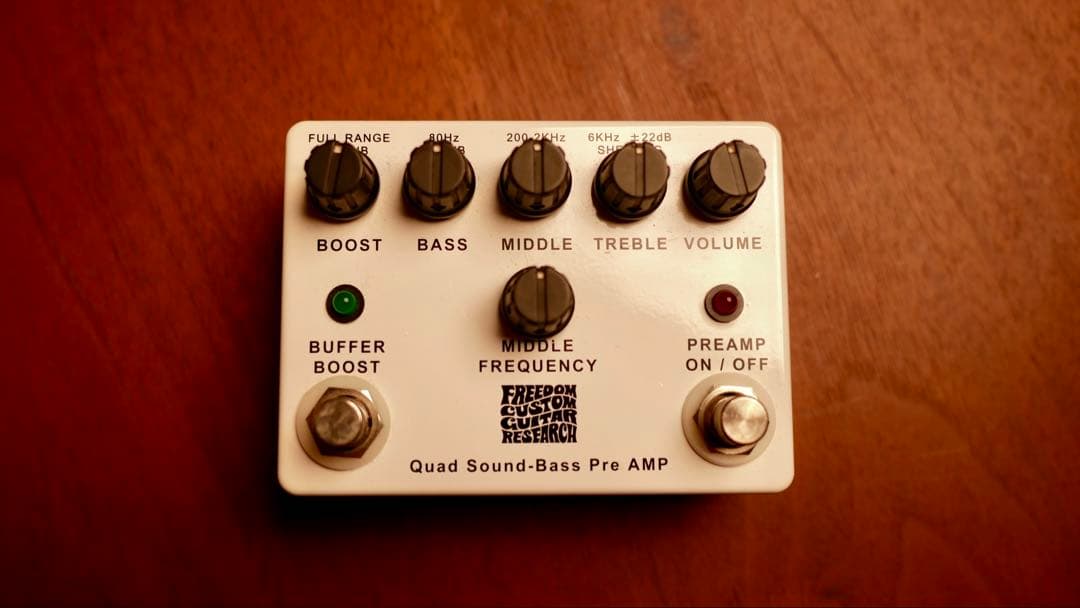 ベース Quad Sound Bass Pre AMP FCGR Freedom
