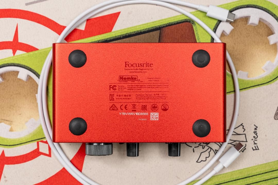 Focusrite Scarlett Solo 3rd Gen インターフェイス
