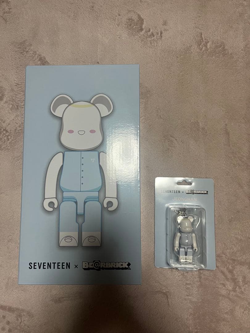 アイドル SEVENTEEN BE@RBRICK (JEONGHAN) 400% 100%