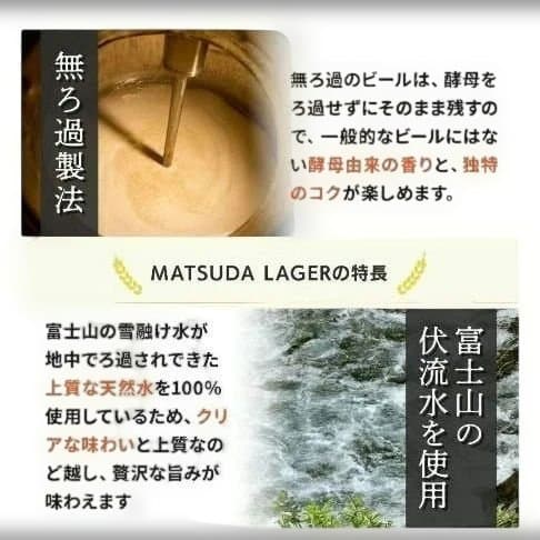 【未開封】IPAビール　Matsuda LAGER クラフトビール　48本
