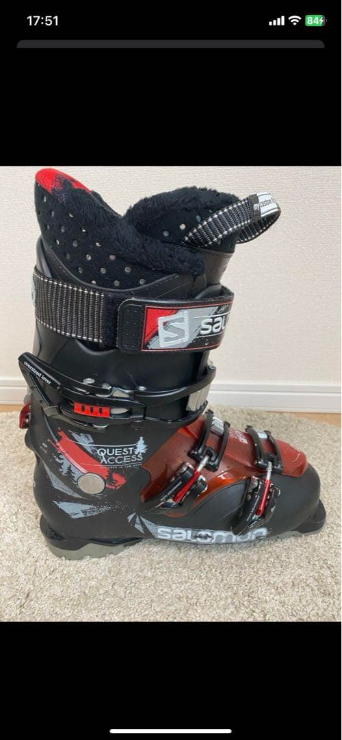 SALOMON スキー ブーツ 26-26.5cm