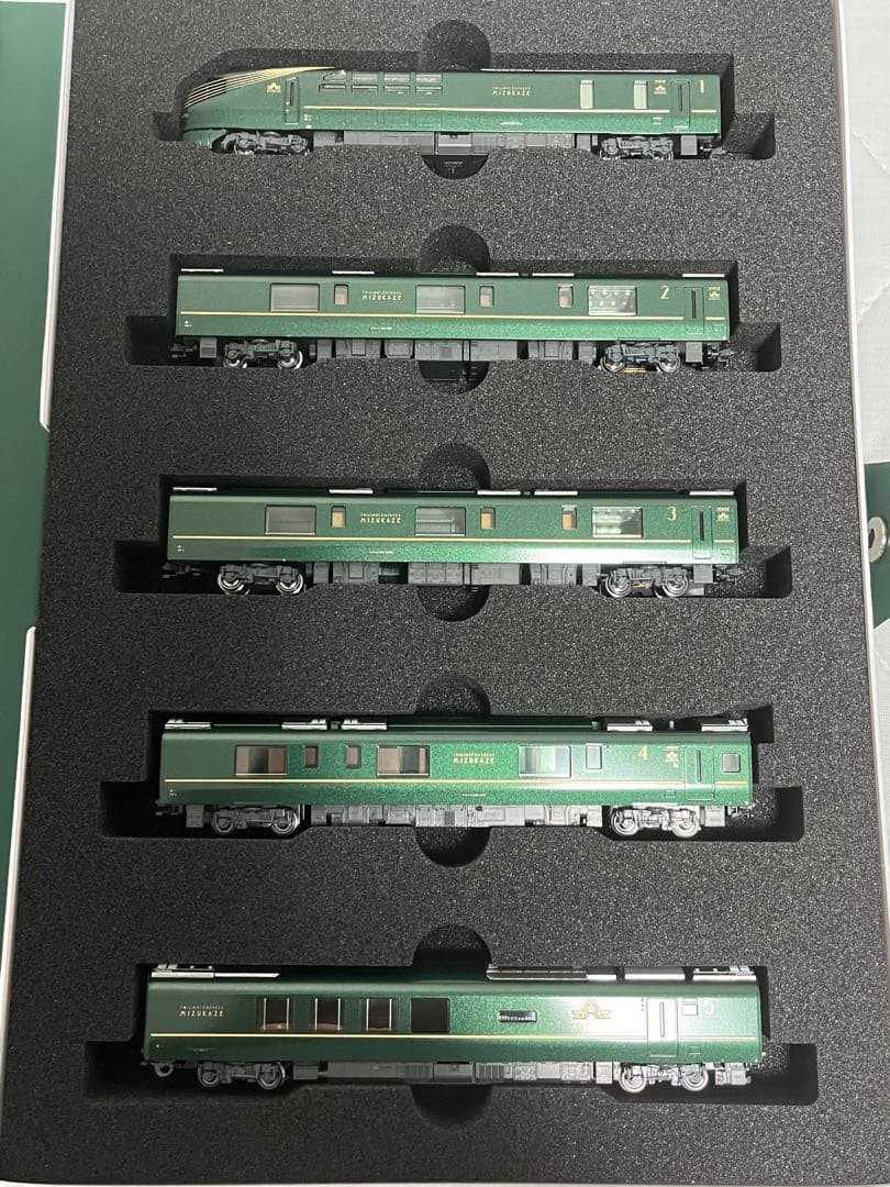 KATO 室内灯込み TWILIGHT EXPRESS 瑞風 10両セット
