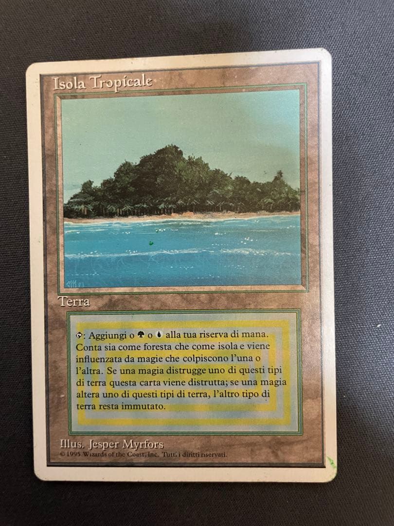 mtg Isola Tropicale 2　Taiga 1　繰り返す悪夢 1
