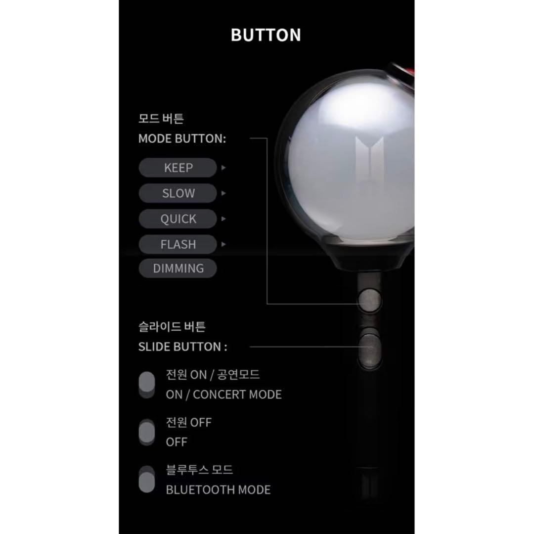 BTS OFFICIAL LIGHT STICK Ver.4 ペンライト 公式
