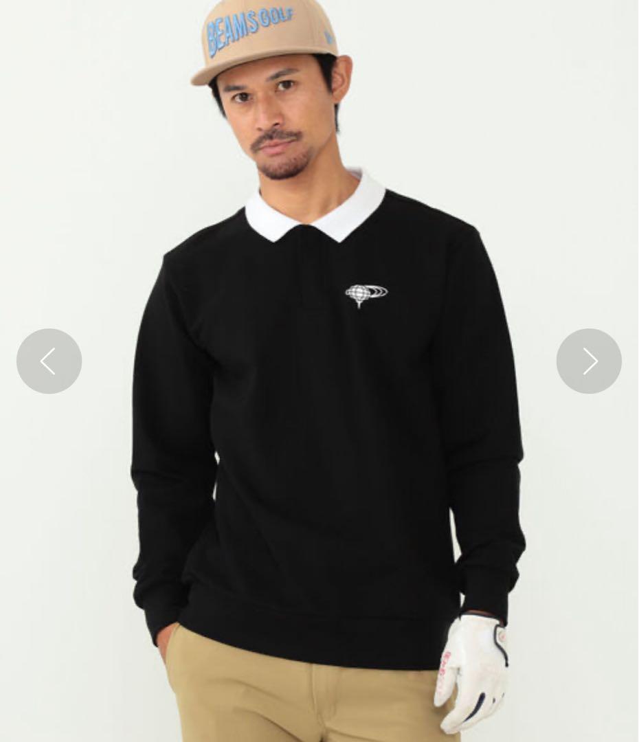 新品・未使用　BEAMS GOLF トリックカラー スウェット シャツL