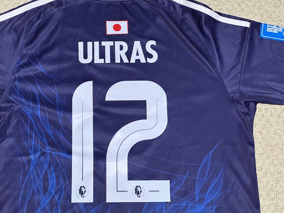 サッカー日本代表ユニフォーム CORAZON U-N ULTRAS 背番号12