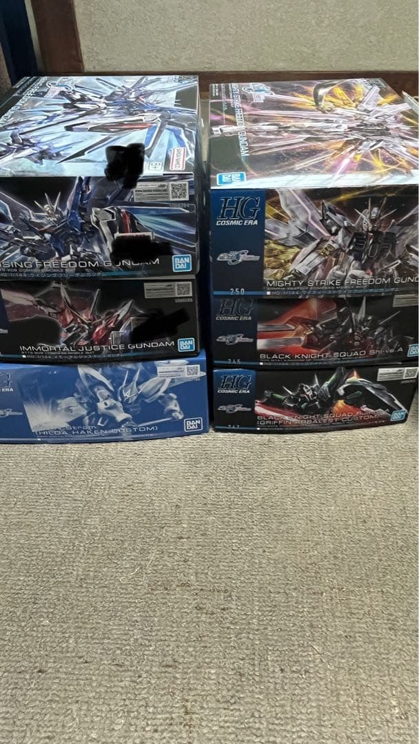 HG、RG ガンダムSEED freedom セット