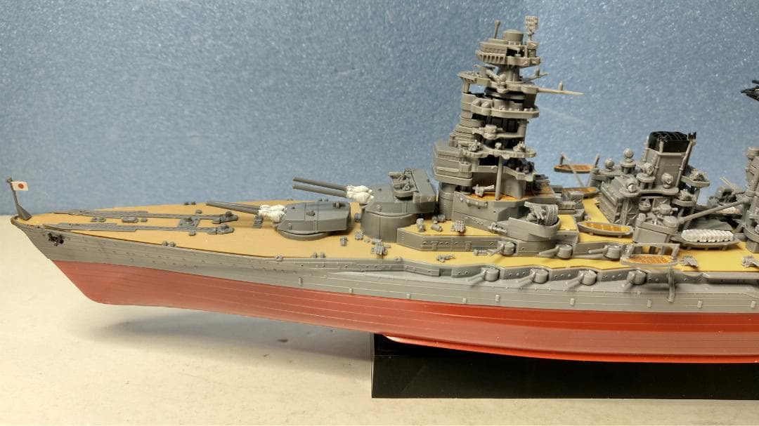 1/700 日本海軍戦艦・長門（完成品）、搭載機 2機