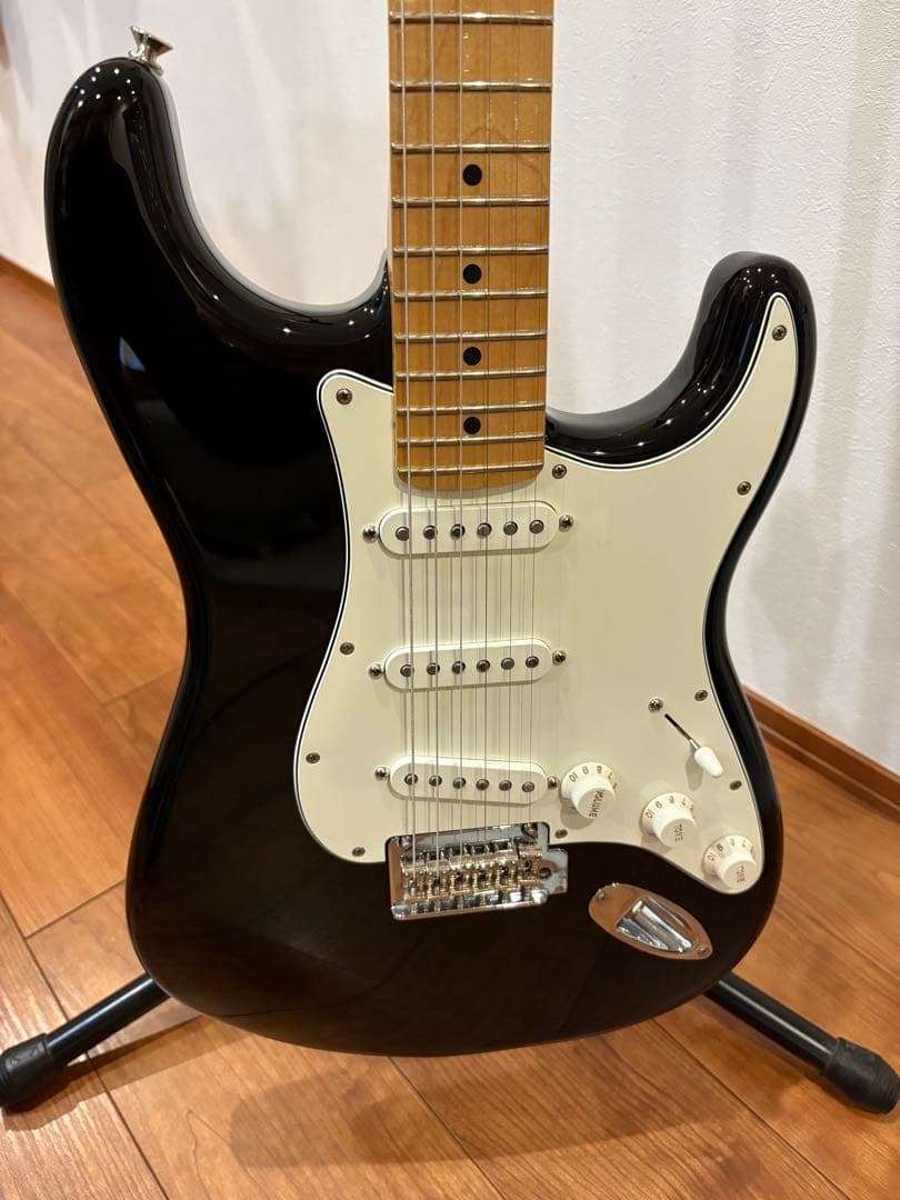 ギター fender player stratocaster black