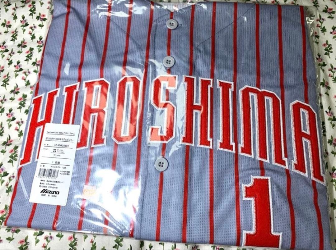 広島東洋カープ前田智徳レジェンドゲームユニフォームOサイズビジター2002-06