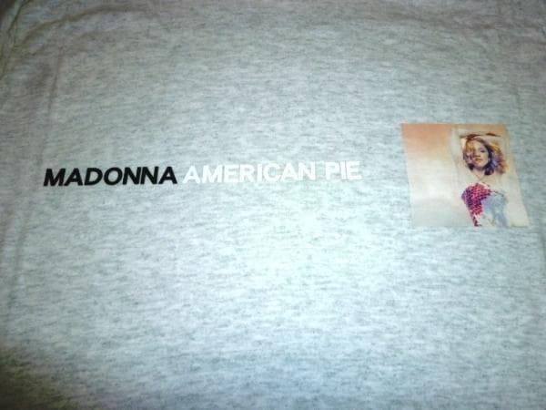 マドンナ 　American Pie　貴重 オフィシャル Tシャツ　Mサイズ