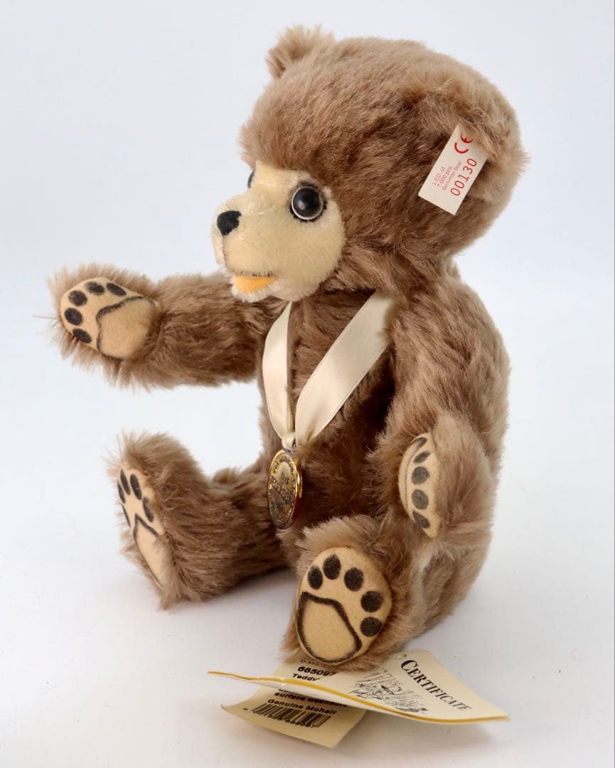 QVC BERRYMAN BEAR 1996 メダル付きテディベア 約27cm