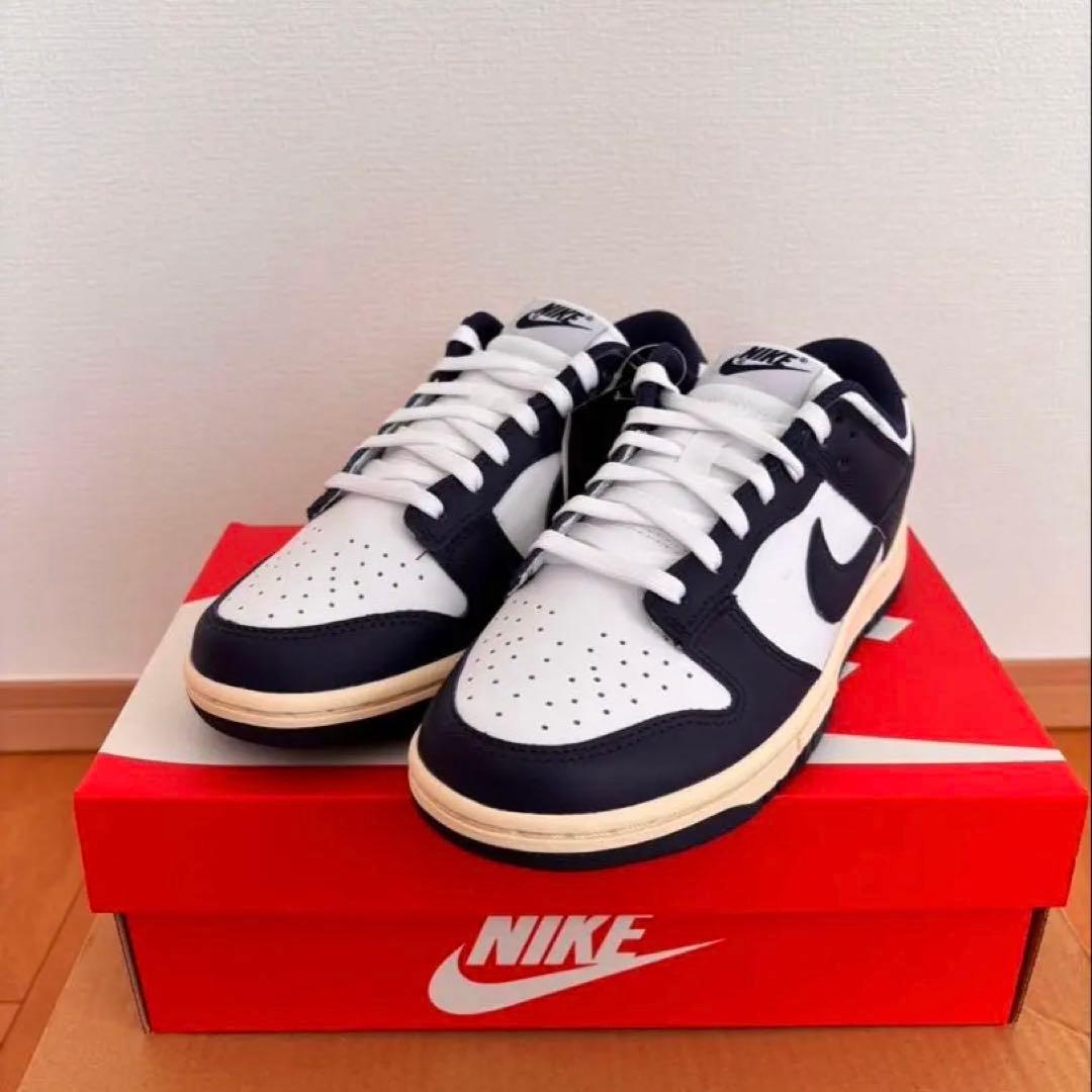 スケートボード Nike Women's Dunk Low \"Vintage Navy\"