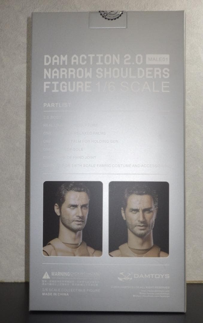 DAMTOYS　NARROW SHOULDERS BODY 1/6 RICK