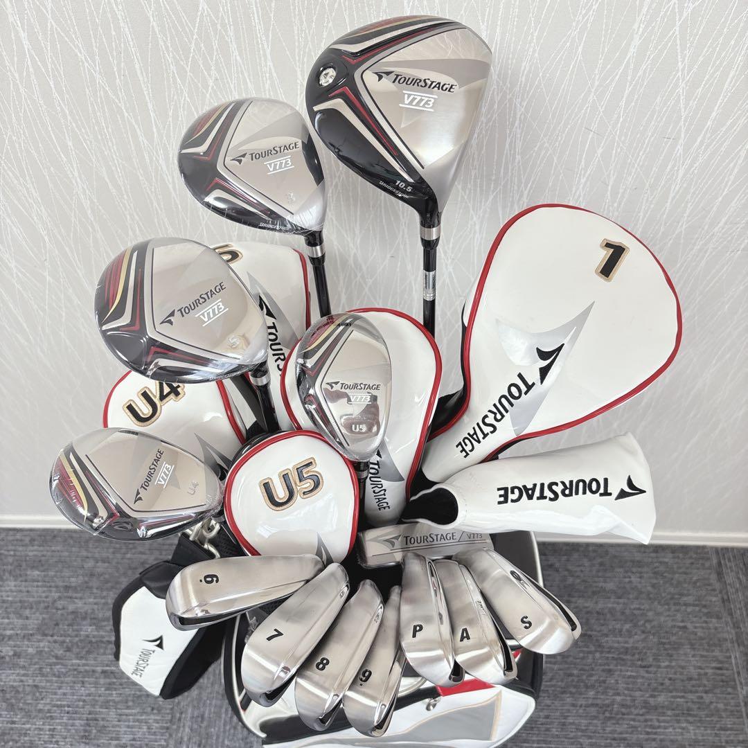 ほぼ未使用❗️超豪華❗ツアーステージ V773★初心者用 メンズ本格ゴルフセット