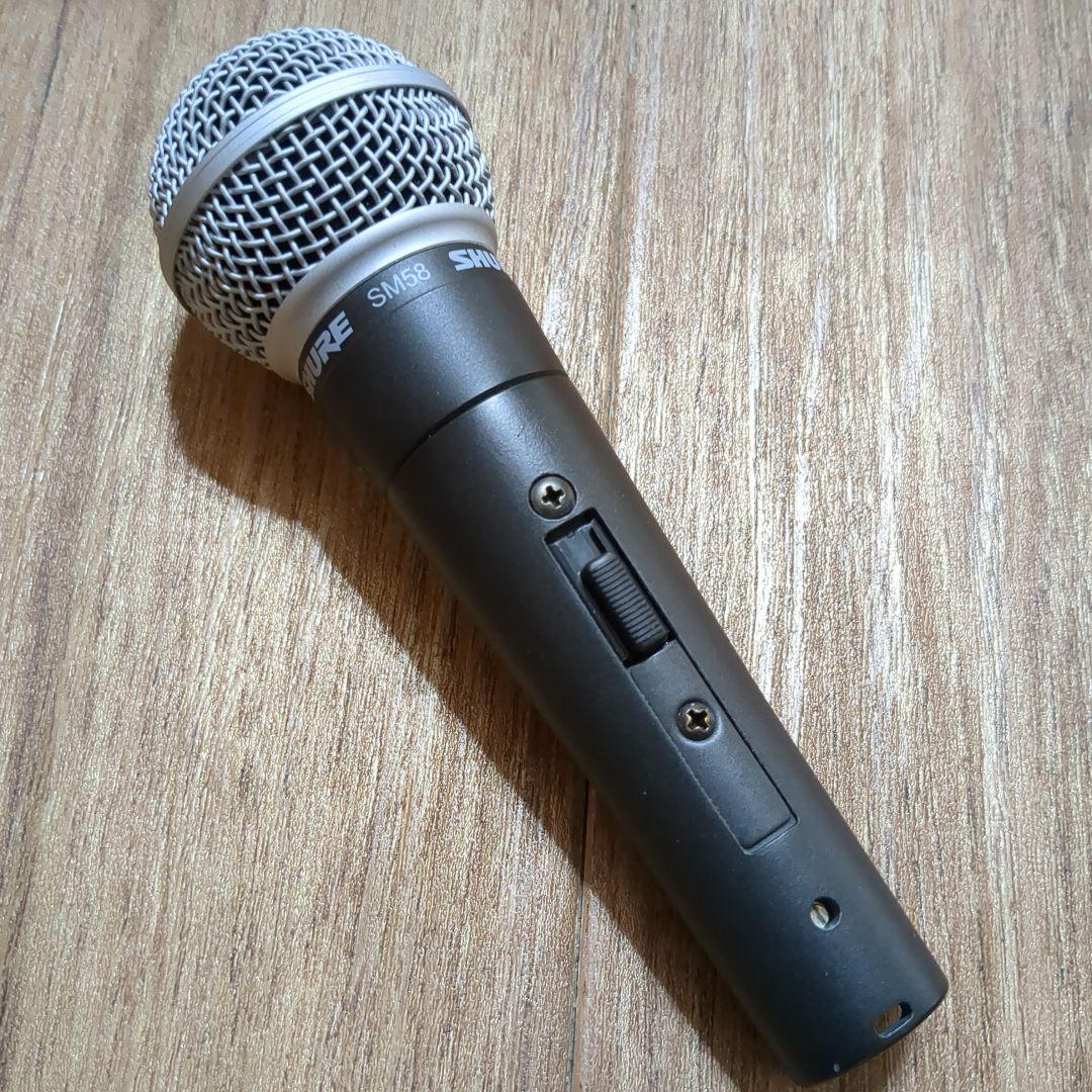 【マイク美品】SHURE SM58 ダイナミックマイク