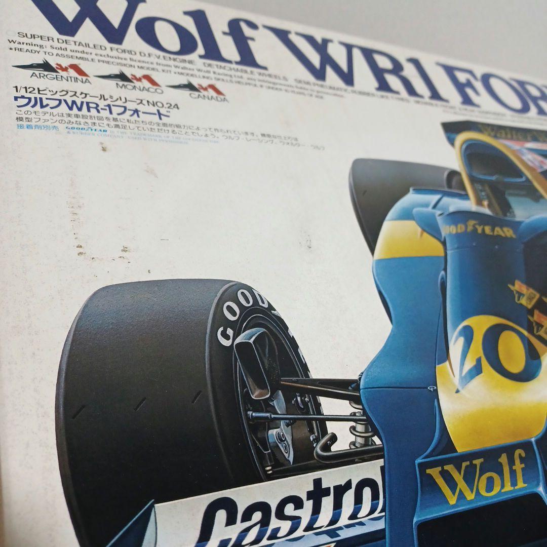 タミヤ　1/12 プラモデル　ウルフWR-1 フォードF1 FORD